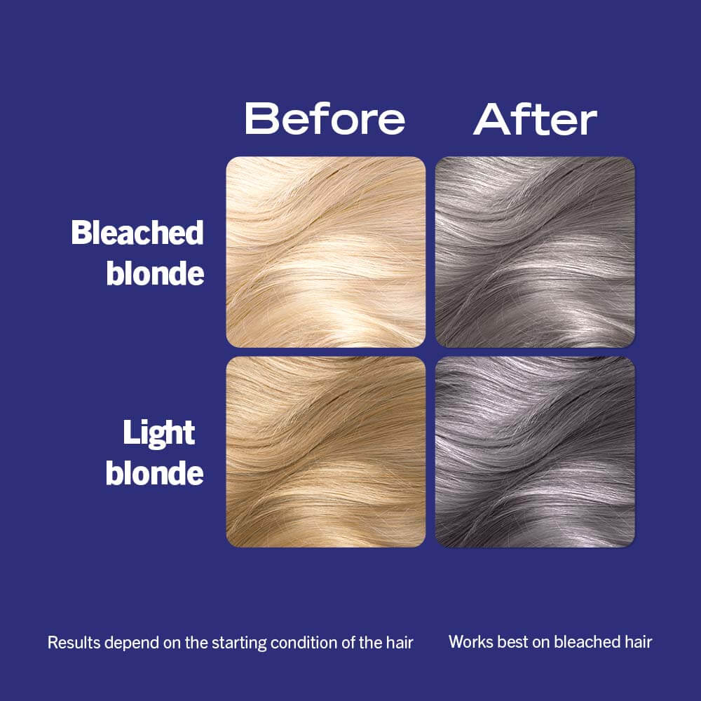 U72 DUSTY SILVER Hair Dye by LIVE